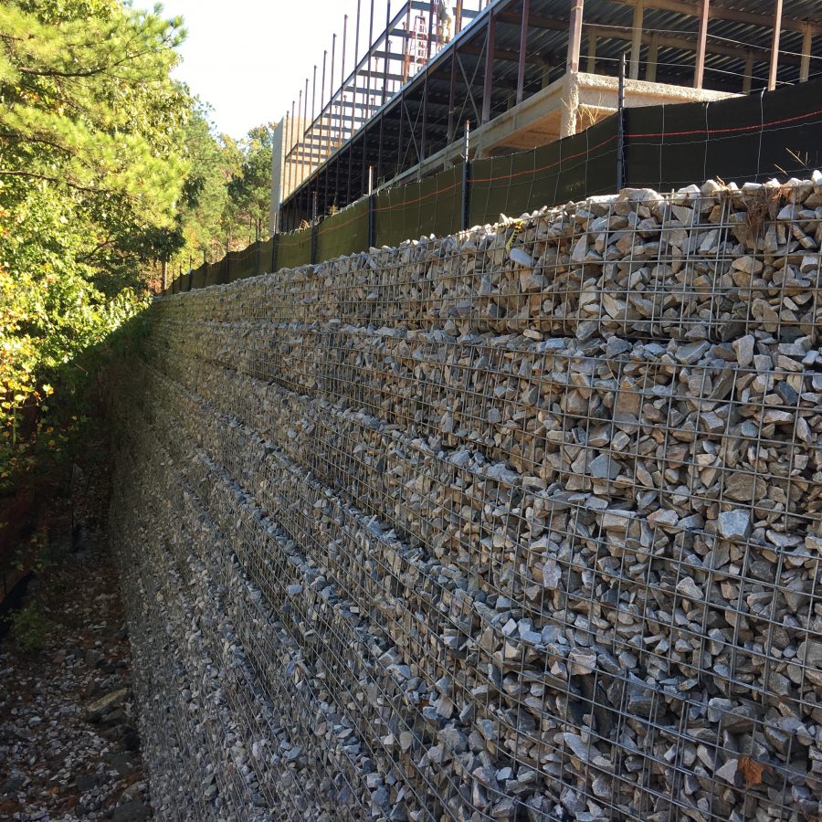 Slope Stabilization, Dams, and Spillways - Vertical Walls
