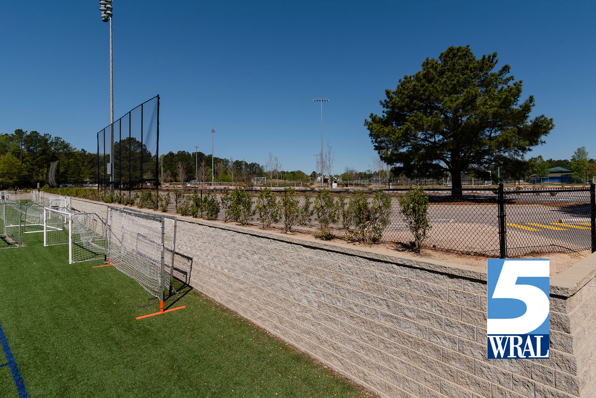WRAL Soccer Park - Vertical Walls